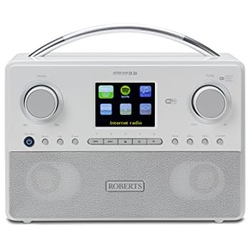 Roberts Radio Radio Stream93i Radio internet avec DAB +/FM/USB Blanc ...