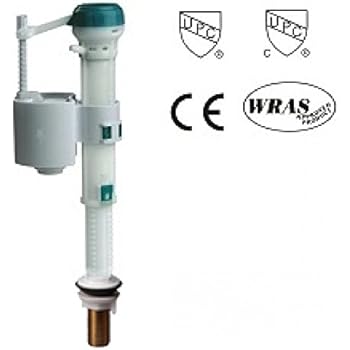 1/2" Toilet Cistern Bottom Entry Inlet Fill Valve Brass Wrass Approved ...
