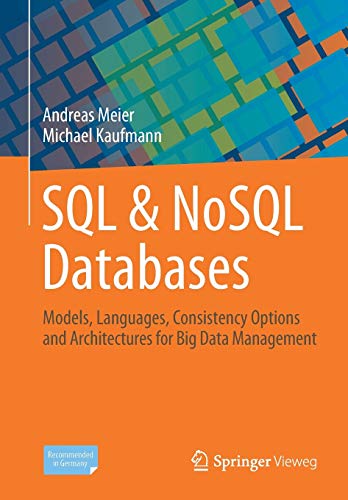 Buy SQL & NoSQL Databases: Models, Languages, Consistency Options and ...