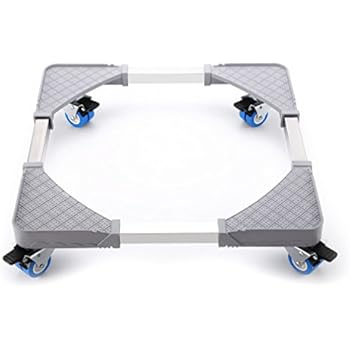 SPARES2GO Universal Appliance Wheels Adjustable Fridge Freezer Trolley ...