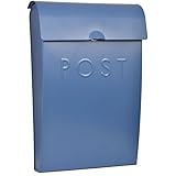 Original Post Box by Garden Trading | Crafted in Galvanised Steel | H37 ...