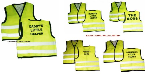 Kids High Visibility Hi Viz Safety Vest Top Hi Vis Baby Waistcoat ...