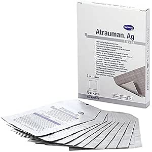 "Atrauman AG Silver 5 x 5cm (x10) + Free Delivery