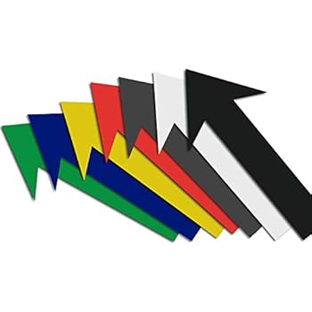 Magnetpfeile mehrfarbiges Sortiment 12 x 2 cm, beschreibbar, 7 Stück ...