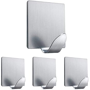 Extra Large Strong Stick on Hook Self Adhesive Hook 2" 50mm White ...