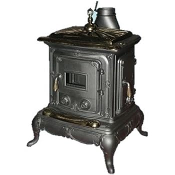 STUFA IN GHISA FRANKLIN 130 MQ - 13 kW CAMINO A LEGNA CAMINETTO: Amazon ...