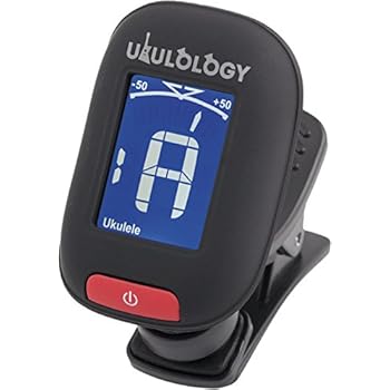 Ukulology: Clip-on Ukulele Tuner (includes Battery & Instructions ...