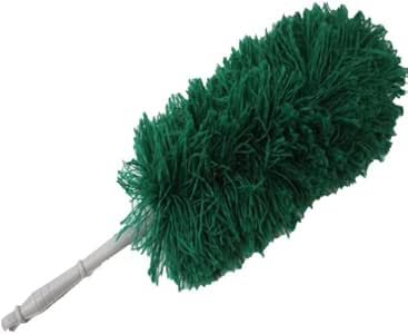 Super Duster Antistatic Waxed Feather Duster 50cm long (Green): Amazon ...