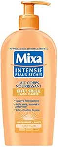 Mixa - Intensif Peaux Sèches - Lait Corps Nourrissant Effet Soleil ...