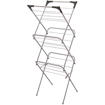 Hyfive Clothes Airer Drying Rack Extra Large 3 Tier Clothes Drying Rail ...