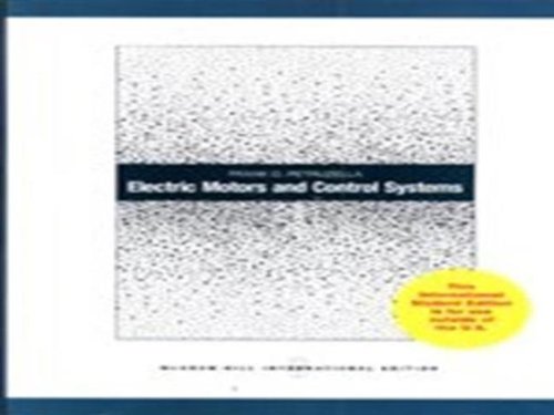 Electric Motors and Control Systems (Int'l Ed): Amazon.co.uk ...