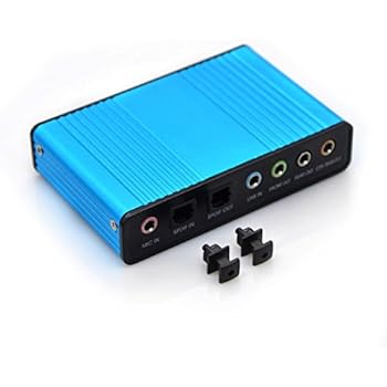 WMA - Scheda audio esterna S/PDIF, ingresso USB, a 6 Canali 5.1: Amazon ...