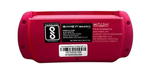 Mitashi Game In Smarty V1.0 Handheld Gaming Console With 300 In-Built ...