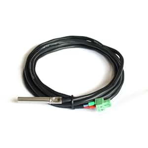 Remote temperature sensor with 3m cable and connector: Amazon.co.uk ...