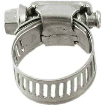 10 Pcs Stainless Steel 13mm to 19mm Hose Pipe Clamps Clips Fastener ...