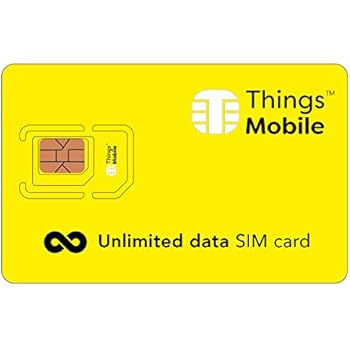 UNLIMITED SIM Card - Things Mobile - with Global Coverage and Multi ...