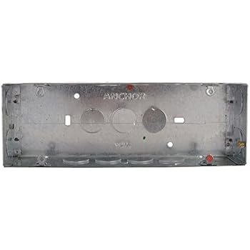 Anchor Rider 8 Module Square Surface Box 20450, White: Amazon.in: Home ...