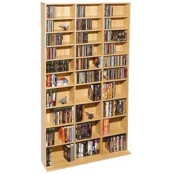 Das ideale CD / DVD Regal für große Sammlungen - bis zu 1080 CDs oder ...