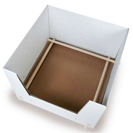 Disposable Whelping Box with Pig Rails, Small - just.DOG