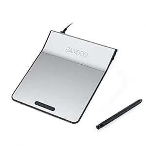 Wacom Bamboo Pad Light Touchpad with Digital Stylus - Metallic Grey ...