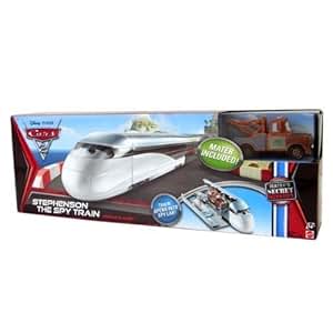 Cars 2 stephenson the spy train !!: Amazon.co.uk: Toys & Games