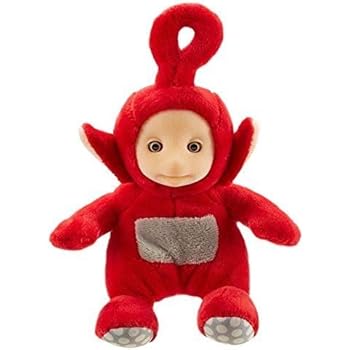 Teletubbies 06107 Cbeebies Talking Po Soft Toy (Red): Character Options ...