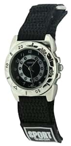 Citron Ladies Sports Watch With Black Dial And Velcro Strap: Amazon.co ...