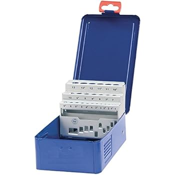 SYTO24, Storage Box for Drills, Twist Drill bit Set 230pcs 1-13mm ...