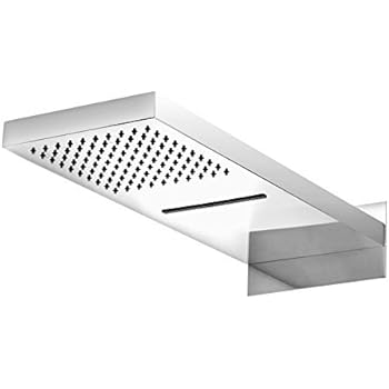 Regenbrause Schwallbrause Wasserfall Duschkopf Regendusche Edelstahl ...