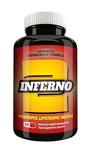 FAT BURNER COMPANY Inferno 2 Capsules, Pack of 90