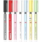Figo Liquid Roller Pen, 0.5mm Tip, Set of 10, Assorted Pastel Colours ...