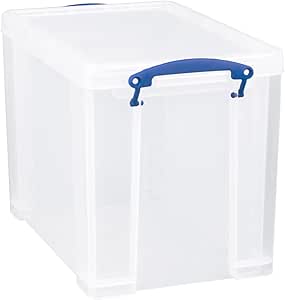 Really Useful Storage Box 24 Litre Clear : Amazon.co.uk: Stationery ...