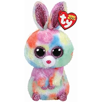 TY Beanie Boo Plush - Bloom the Bunny 15cm (Easter Special): Amazon.co ...
