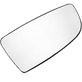 SENZEAL Lower Wing Mirror Glass Right Driver Side for Ford Transit MK8 ...