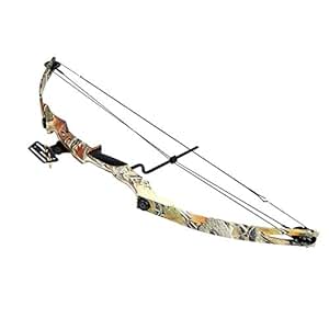 Compound-Bogan Hellbow mit 55 LBS Stärke und Tarnfarbe, für ...