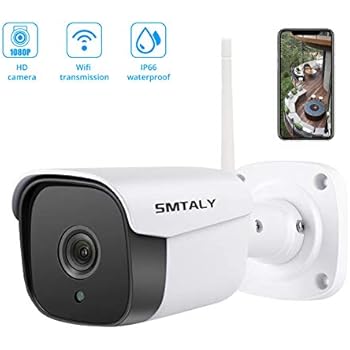 Caméra Surveillance WiFi, Netvue Full HD 1080P Caméra IP sans Fil avec ...