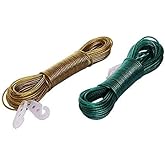 RK Trends PVC Coated Steel Anti-Rust Wire Rope Washing Line Clothesline ...