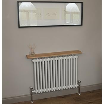 White Rounded Radiator Shelf 900x150x18mm (36x6 inc): Amazon.co.uk ...