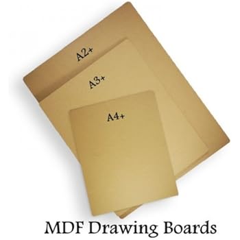 Wooden MDF Modelling Boards Pack Of 10: Amazon.co.uk: Toys & Games