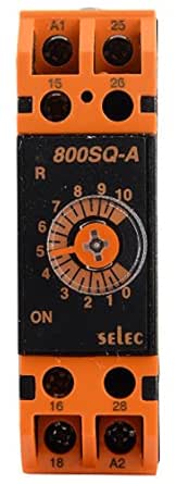 Selec 800Sq-A Din Rail On Delay Timer : Amazon.in: Industrial & Scientific