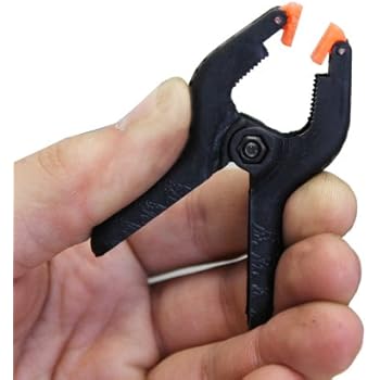 5 X SPRING CLAMP 60MM SMALL CLIPS DIY CRAFT MODEL MAKING PLASTIC SOFT ...