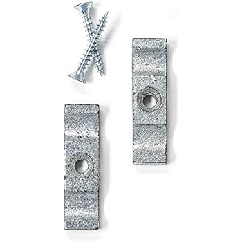 4x Large Turn Button Latch 2.5" 63mm Galvanised Shed Spin Catch Rabbit ...