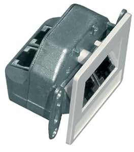 Setec Durchführungs-Datendose, Cat 5e, 2-fach: Amazon.de: Computer ...