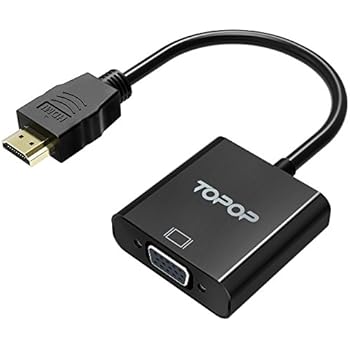 HP H4F02AA#AC3 HDMI to VGA Adapter: Amazon.co.uk: Electronics