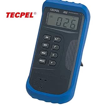 Tecpel digital Single input Thermometer with type k bead thermocouple DTM-305: Amazon.co.uk: Welcome