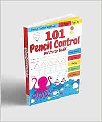 Buy 101 Pencil Control Activity Book For Kids: Tracing Practise Book ...