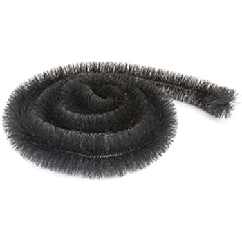 Hedgehog Gutter Brush Leaf Guard Leaf Filter Black 4m Length: Amazon.co ...