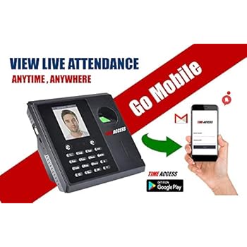 Face Reader Biometric Attendance Uface 302 + ID Machine (Black): Amazon ...