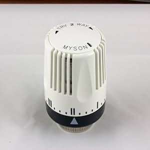 Myson Contract Thermostatic Radiator Valve Replacement Head Only (TRV 2 ...