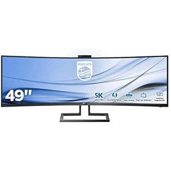 Samsung LC49HG90DMUXEN 49" Curved 1ms Ultra Wide 144Hz Monitor - 32:9 ...
